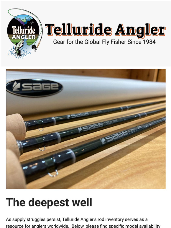 Telluride Outside: The deepest well: Sage | Scott | G.Loomis | Winston ...