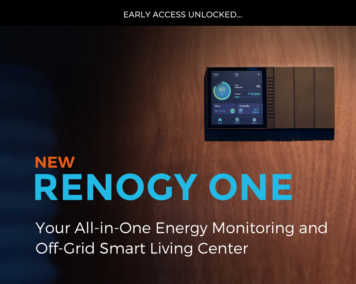 Renogy: Meet our new RENOGY ONE! Available for pre-order now. | Milled