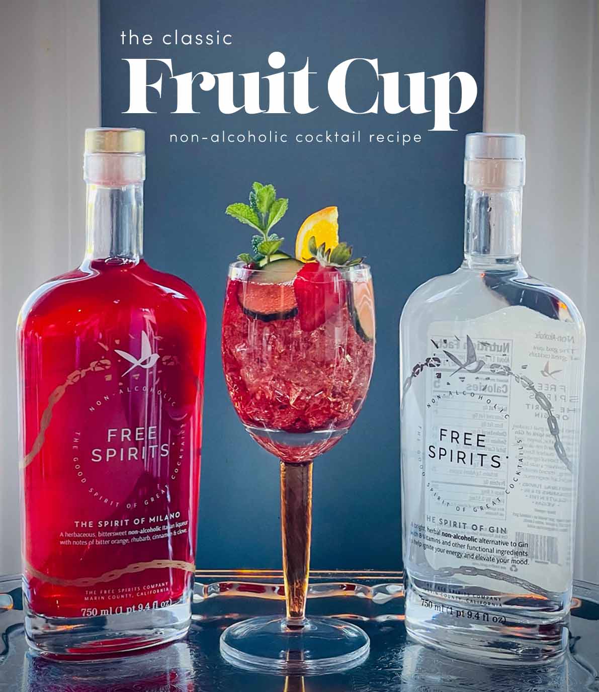Free Spirits: A Classic Fruit Cup - Non-Alcoholic Cocktail Recipe | Milled