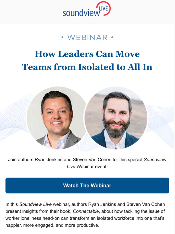 Soundview Executive Book Summaries: [Just Released] How Leaders Can ...