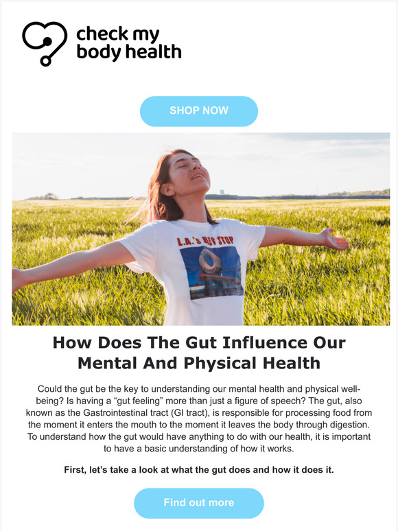 Check My Body Health: How does the gut influence our mental and ...