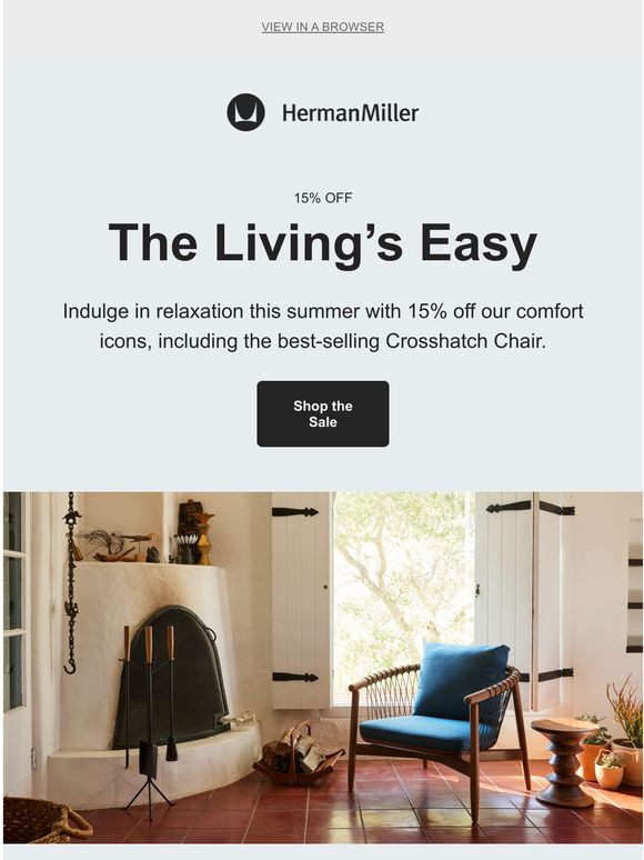 Herman Miller: 15% off modern lounge icons | Milled