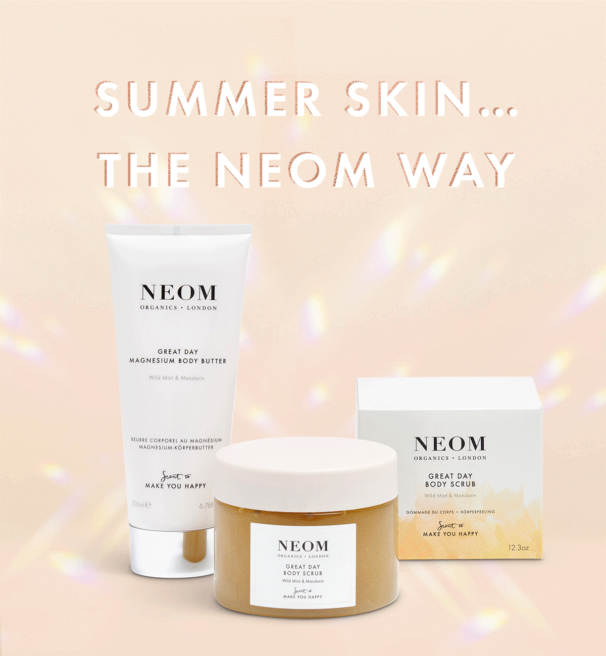 NEOM: Summer skin... the NEOM way | Milled