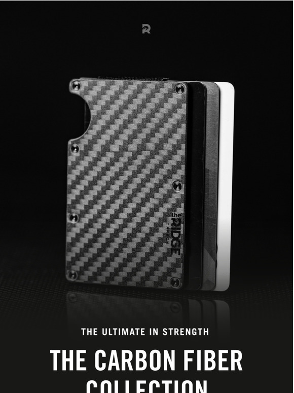 The Ridge Wallet: Meet The Carbon Fiber Wallets | Milled