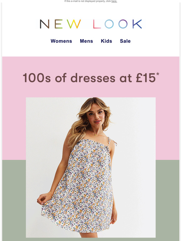 New Look Email Newsletters: Shop Sales, Discounts, and Coupon Codes