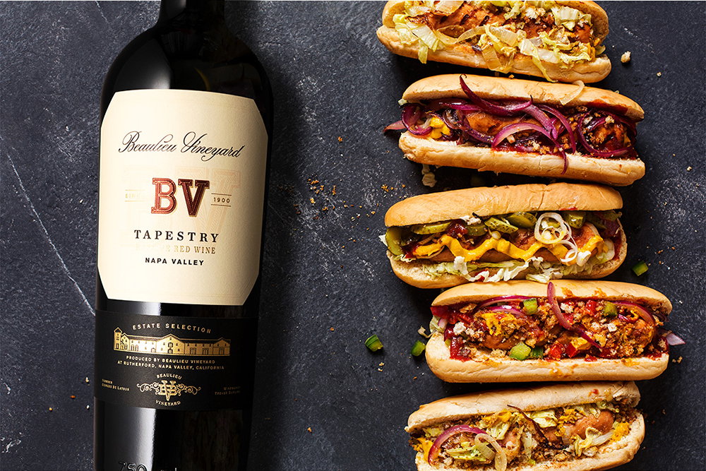Beaulieu Vineyard: Elevated Hot Dog and Wine Pairings for Your Fourth ...