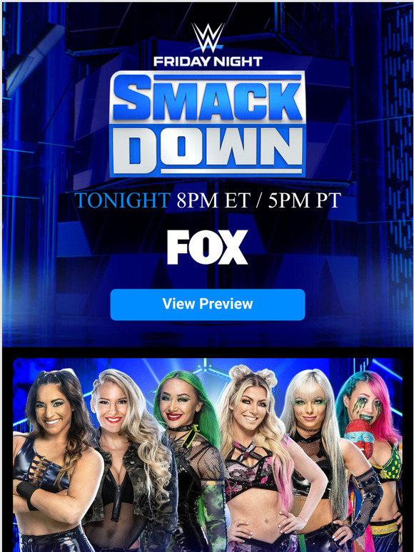 WWE Shop: SmackDown Preview: In a Battle of the Brands, SmackDown's ...