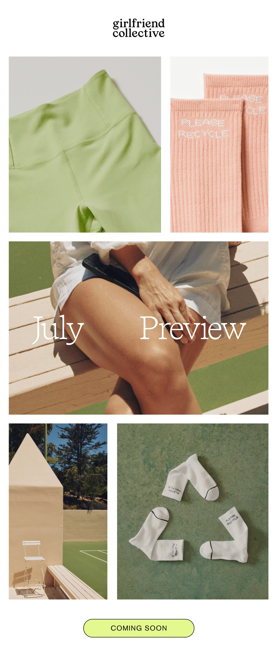 Girlfriend Collective: Your July Preview is Here | Milled