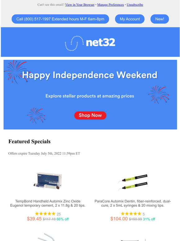 Net32: Happy 4th of July from Net32 🇺🇸 | Milled