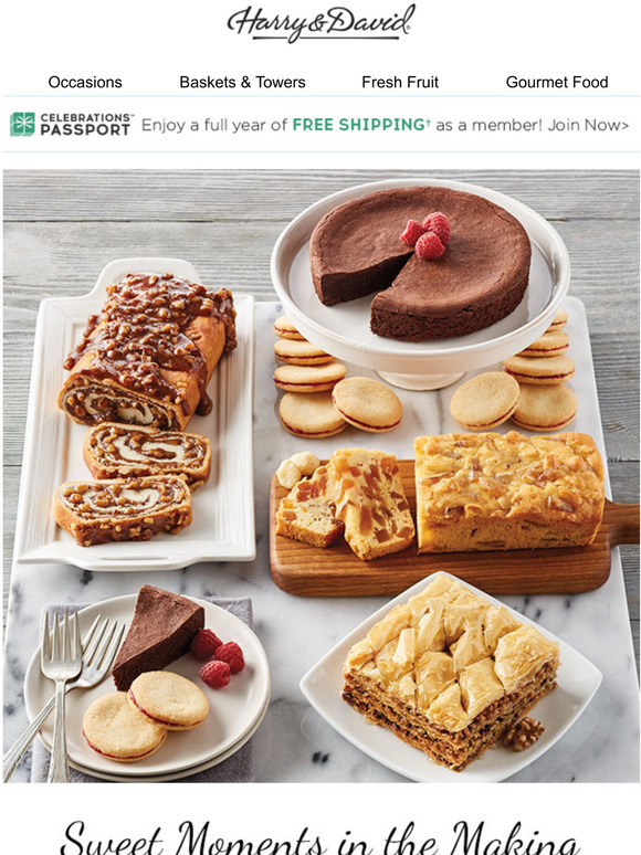 Harry & David Email Newsletters: Shop Sales, Discounts, and Coupon Codes