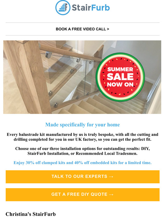 Stairfurb: Bespoke balustrades that you'll love! 💕 | Milled