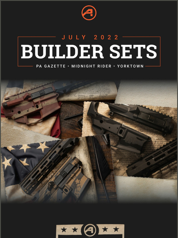 Aero Precision: Independence Day Builder Sets AVAILABLE NOW! | Milled