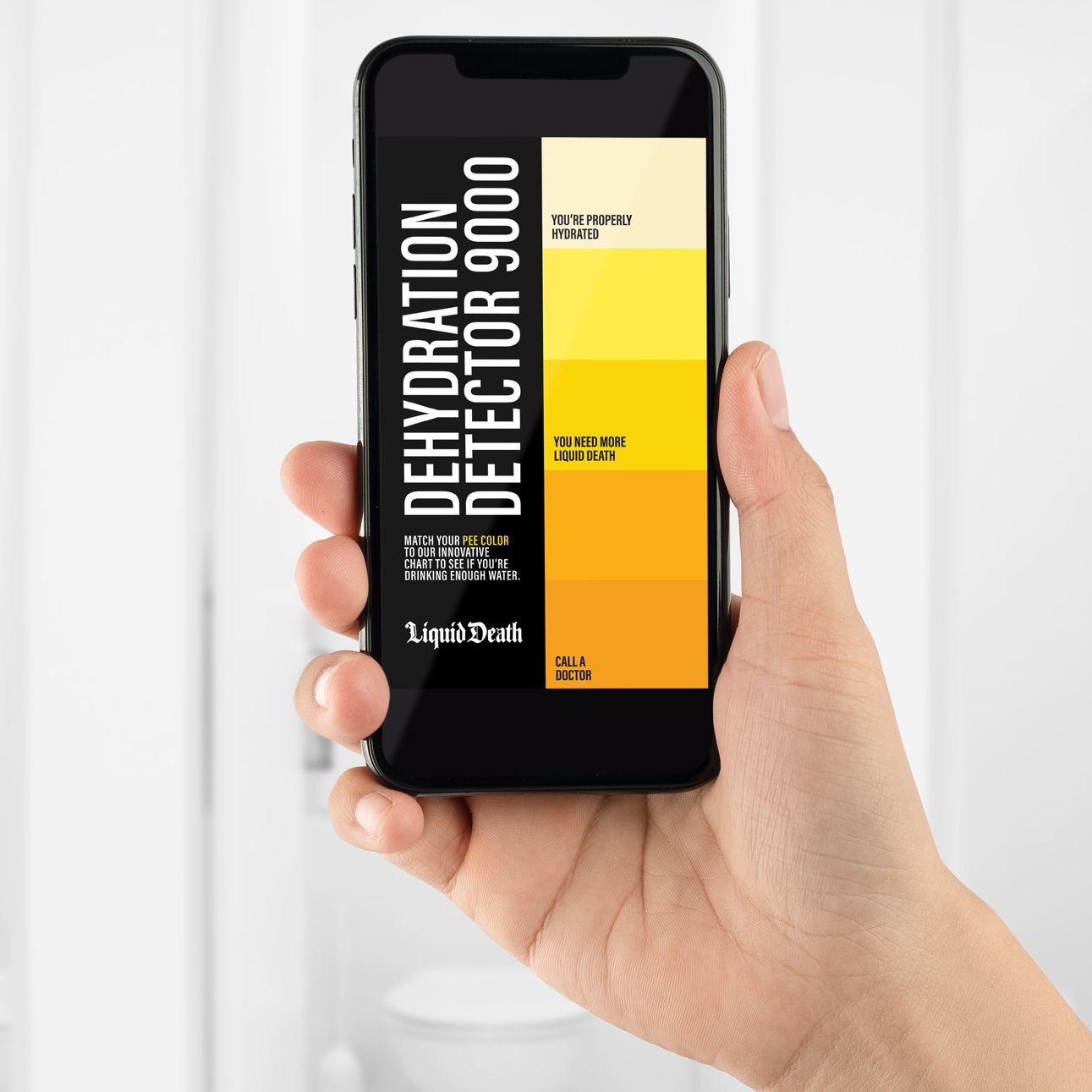 Liquid Death: The Dehydration Detector 9000 | Milled