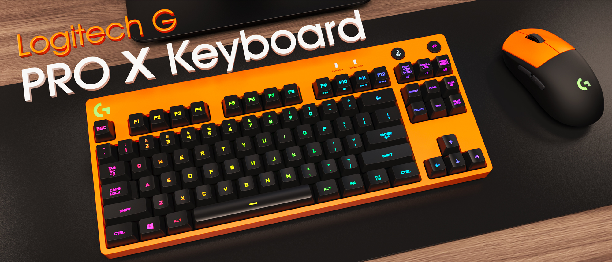 Retro Airpods: ColorWare Logitech Pro X Keyboard Now Available | Milled