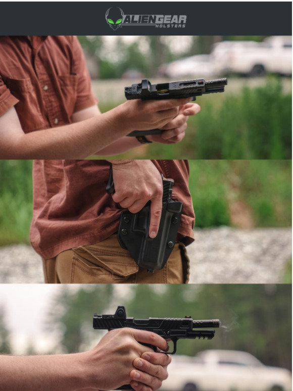 Alien Gear Holsters: NOW HOLSTERING | Milled