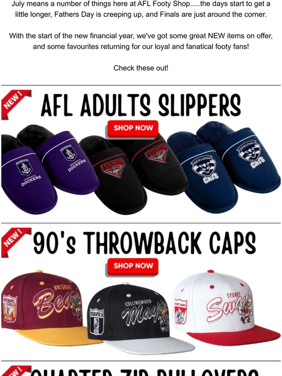 AFL Footy Shop: 👏New AFL merch for the new Financial Year - check these ...