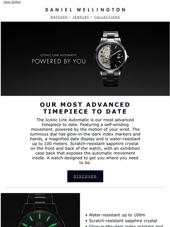 Daniel Wellington: INTRODUCING THE SELF-WINDING MOVEMENT | Milled