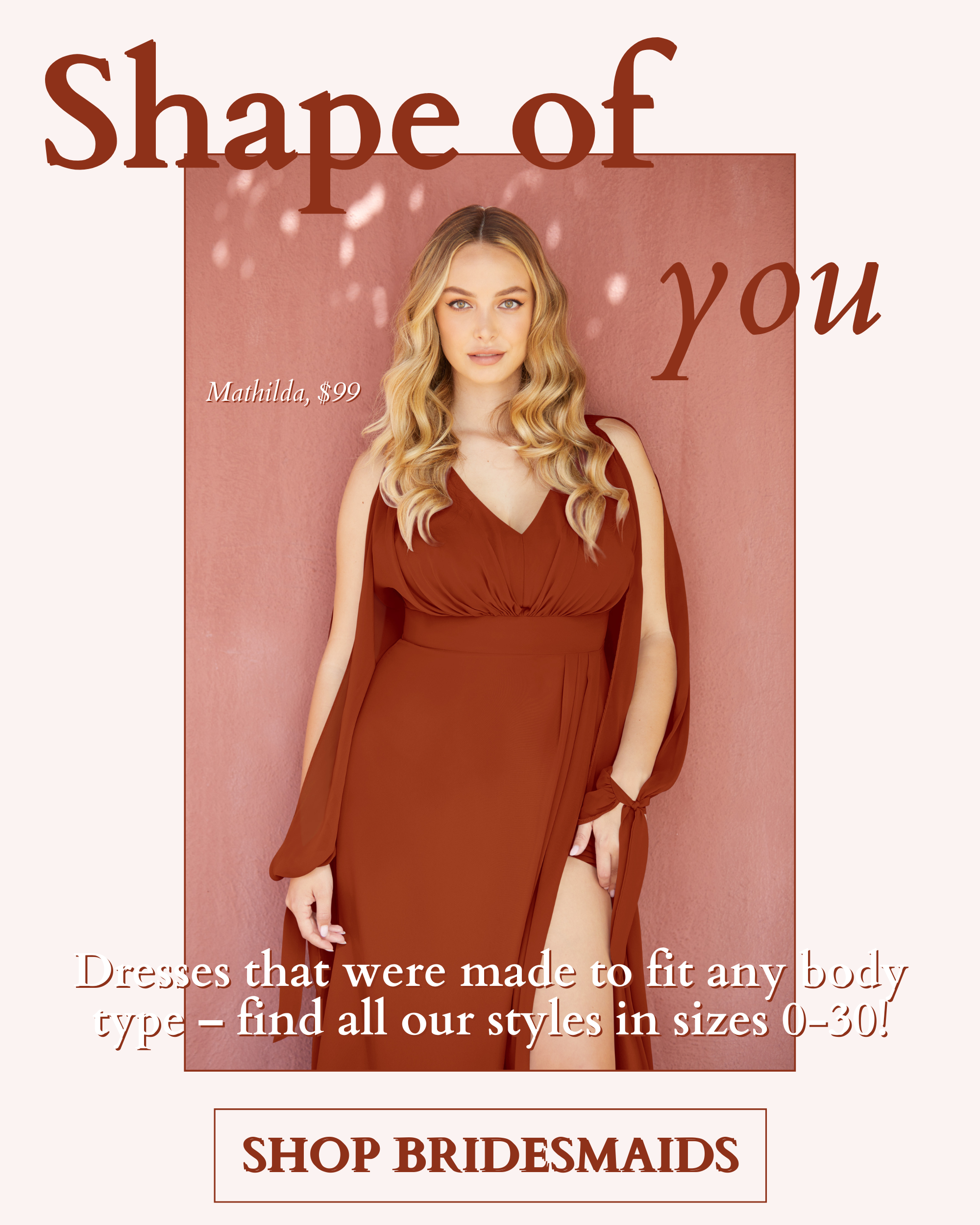 Azazie: Every shape, every size, every style! 🫶 | Milled