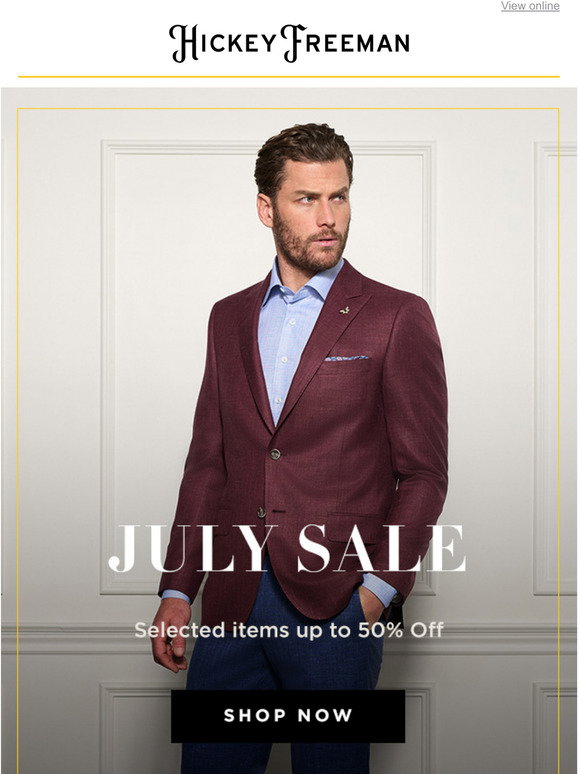 Hickey Freeman: Get select styles for up to 50% Off | Milled