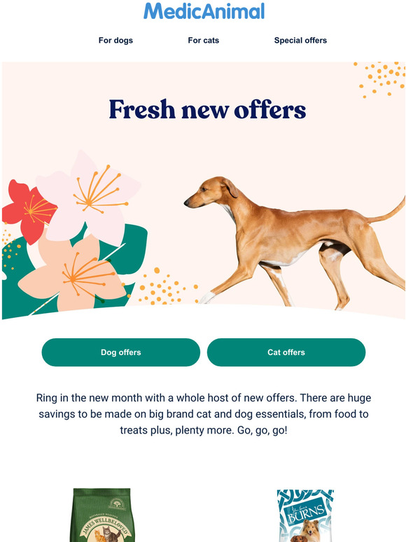 MedicAnimal: Incoming! Discover our new offers | Milled