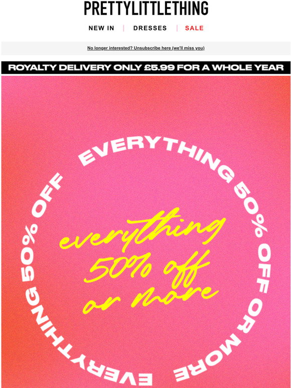 Pretty Little Thing: 30% off dresses and tops this way >> | Milled