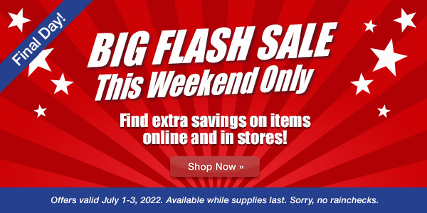 Blain's Farm & Fleet: Last Chance BIG FLASH SALE⚡ Extra Savings Online ...
