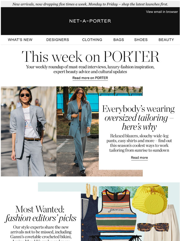 Net-A-Porter: Why oversized tailoring is the hottest trend right now ...