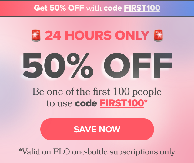 Flo Vitamins: First 100 people get 50% off | Milled
