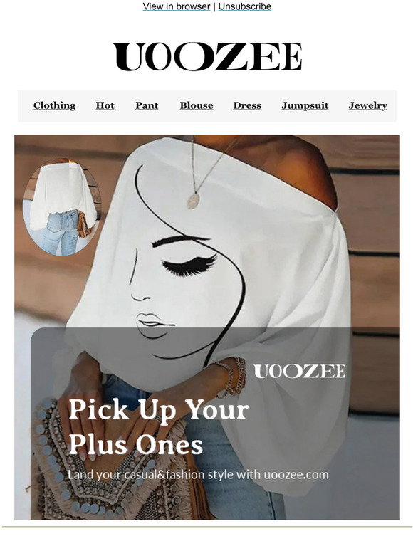 Uoozee: The New Plus-size Clothes Balance Your Shape For an Alluring ...