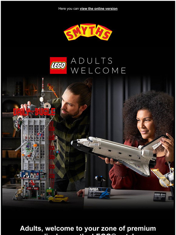 Smyths Toys: Discover LEGO sets for Adults - Sign up now! | Milled