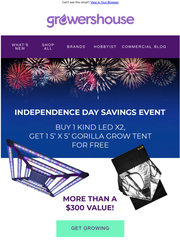 GrowersHouse.com: Happy 4th of July from GrowersHouse 🎆 | Milled