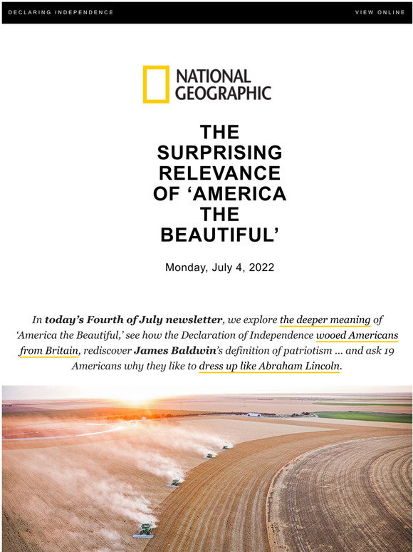 National Geographic: America the Beautiful’s deeper meaning | Milled
