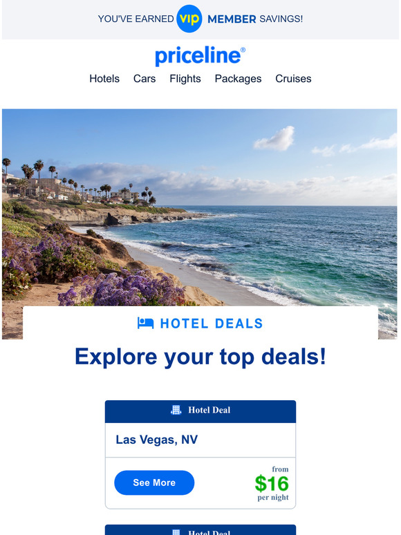 Priceline: Picks for you: Check out low hotel prices | Milled