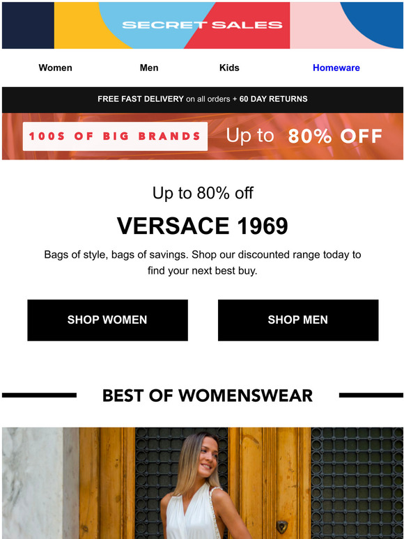 Secret Sales: Did someone say Versace 1969?! | Milled