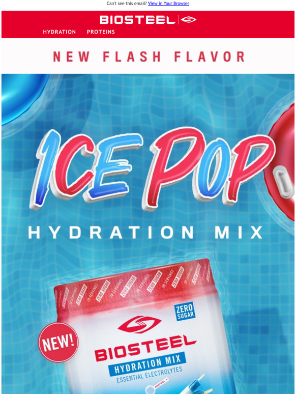 BioSteel: INTRODUCING: Ice Pop Hydration Mix | Milled