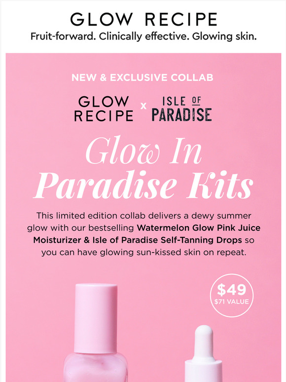 Glow Recipe: This NEW collab = next level glow | Milled
