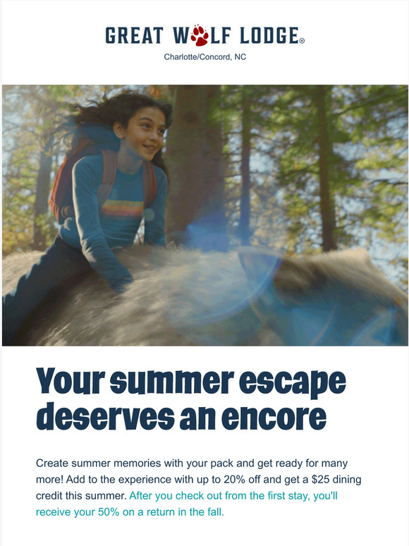 Great Wolf Lodge Email Newsletters: Shop Sales, Discounts, and Coupon Codes