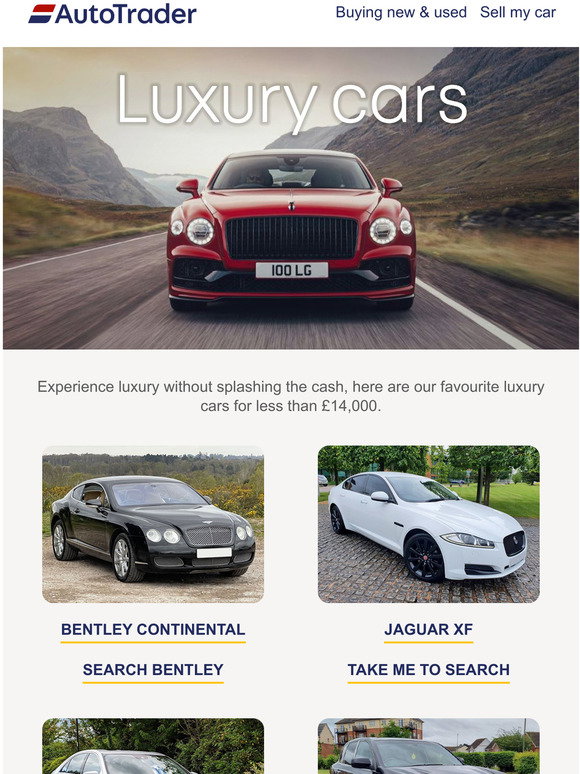 Autotrader: Which luxury car would you buy for under £14,000? | Milled
