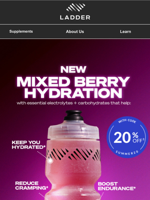Openfit: New Flavor Alert 🚨Mixed Berry LADDER Hydration is here! | Milled