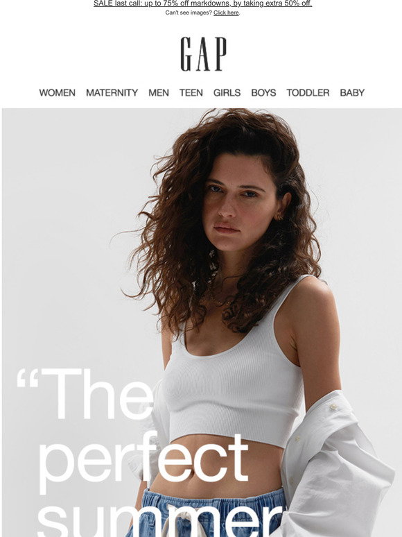 Gap: Bras as tops? INNOVATIVE | Milled