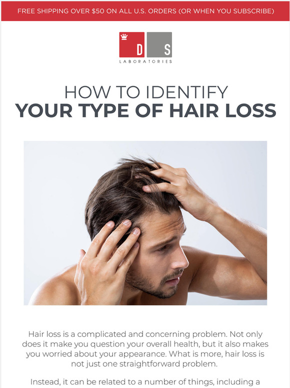 Ds Laboratories How To Identify Your Type Of Hair Loss Milled