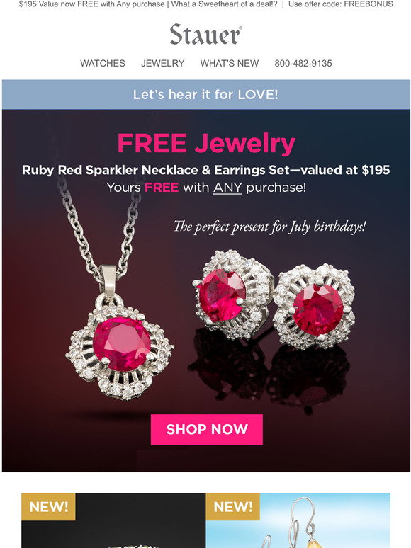 Stauer: FREE Jewelry!! 💎 Seriously, Who DOES This? | Milled