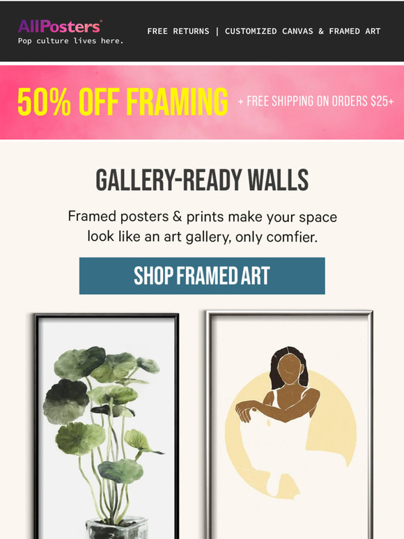 All Posters Email Newsletters: Shop Sales, Discounts, and Coupon Codes