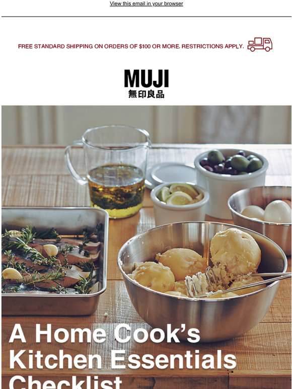 MUJI: Kitchen Utensils You'll Love | Milled