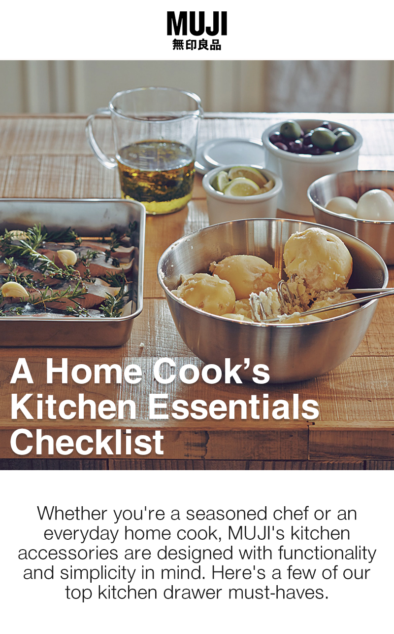 MUJI: Kitchen Utensils You'll Love | Milled