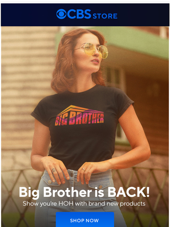 CBS Store: Big Brother Is BACK! | Milled