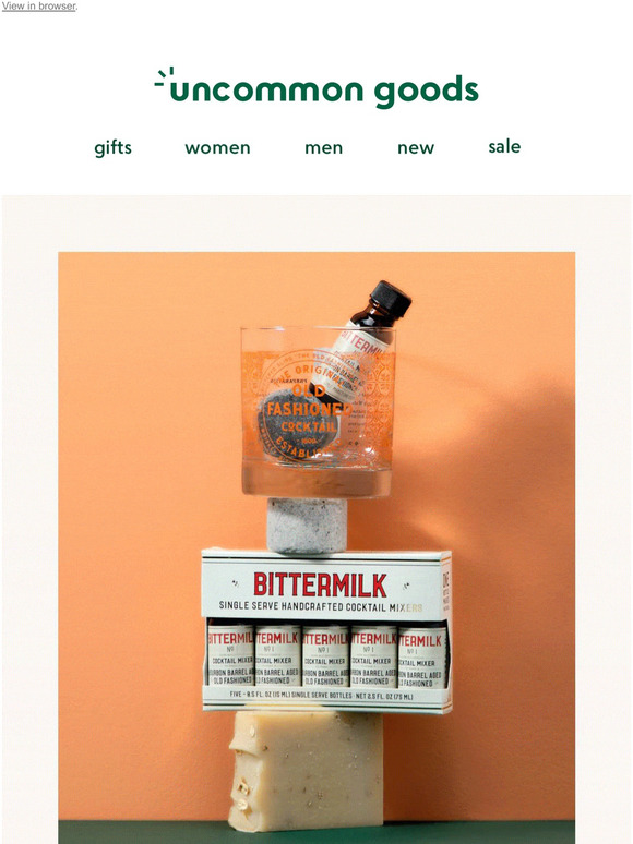 UncommonGoods: A catalog, but in your email (dreamy!) | Milled