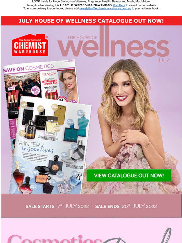 My Chemist: July House Of Wellness Catalogue Out Now! | Milled