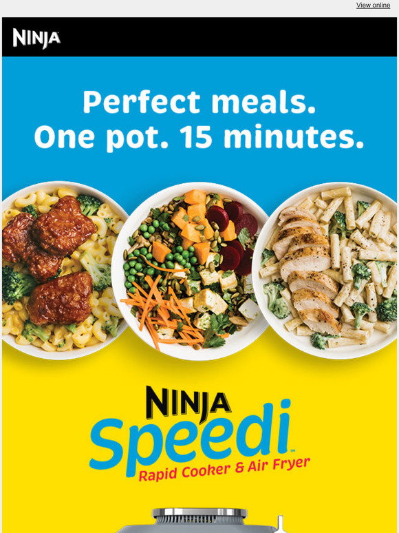 Ninja Kitchen: Get ready for the FIRST EVER Rapid Cooker & Air Fryer ...