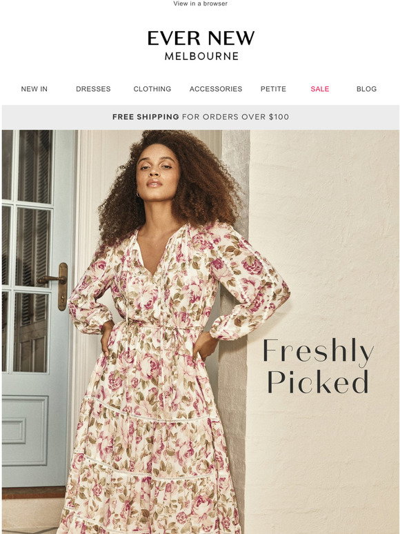 Ever New: Romantic floral dresses you’ll fall for | Milled